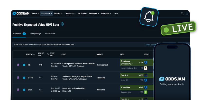 OddsJam Subscription Packages | OddsJam